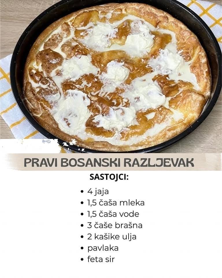 Jednostavno, a božanstveno: Probajte ovaj čarobni bosanski razljevak ...